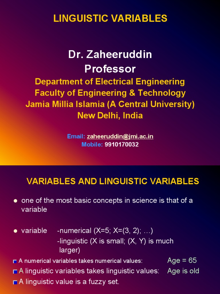 Fuzzy L8 Variables | PDF | Fuzzy Logic | Linguistics