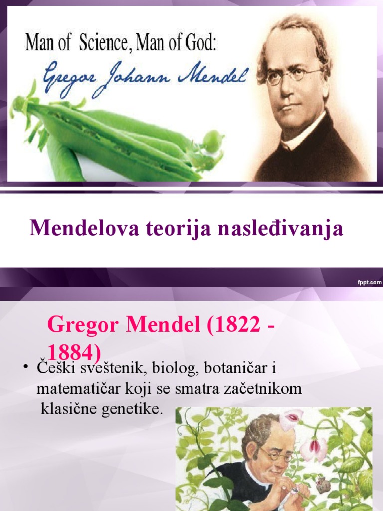 Gregor Mendel | PDF