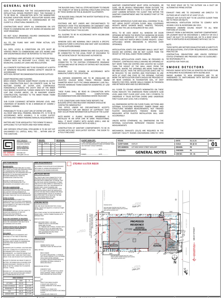 Contract Drawing | PDF | Wall | Building Engineering