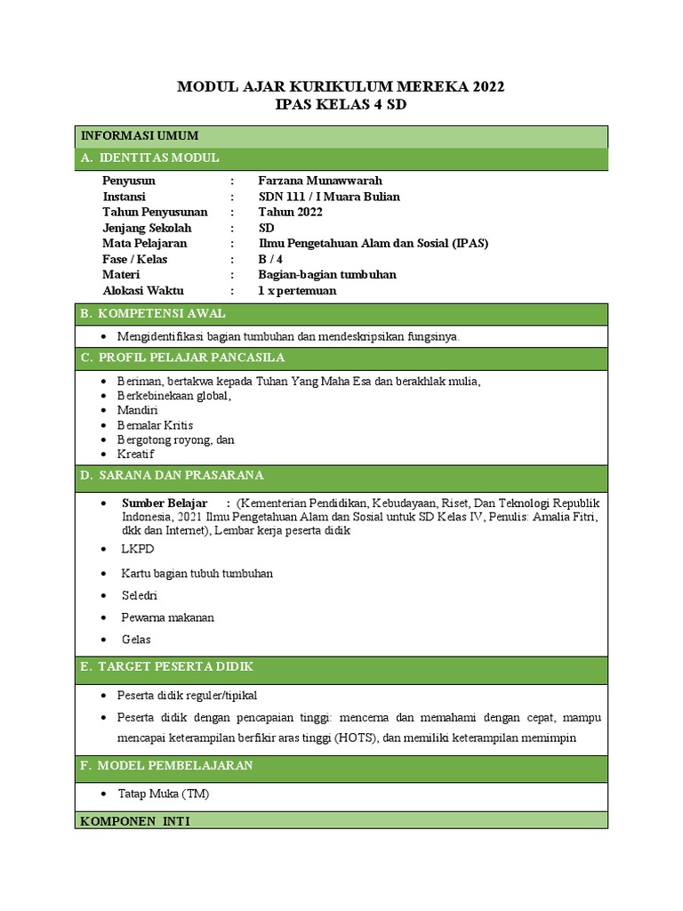 Modul 1 | PDF | Kesehatan Holistik | Sains & Matematika