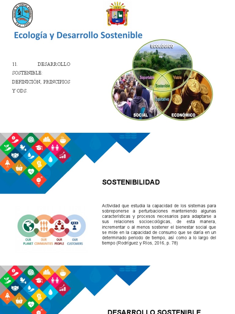 Semana 11 Desarrollo Sostenible y Ods | PDF | Sustentabilidad | Entorno ...