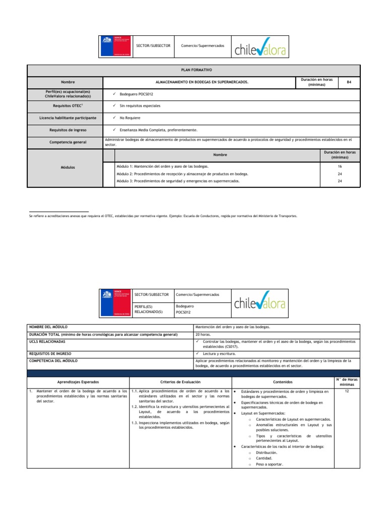 Bodeguero | PDF | Evaluación | Aprendizaje