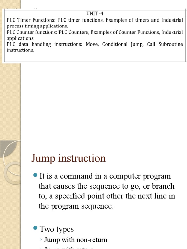 Understanding Jump Instructions | PDF | Teaching Methods & Materials | Computers