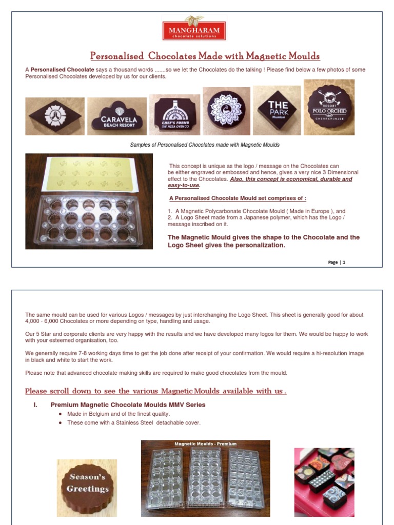Magnetic Moulds Mailer Oct2021 | PDF