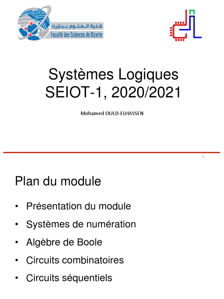 Introduction aux Systèmes Logiques | PDF | Enseignement des ...