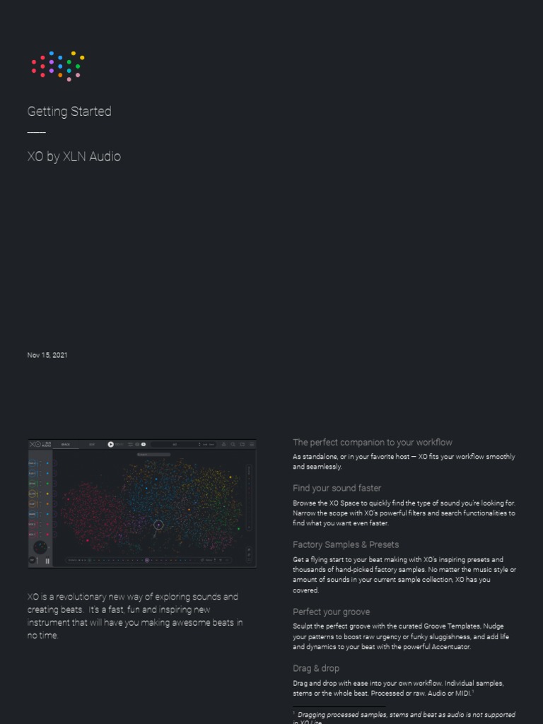 XLN AUDIO XO - Getting Started | PDF | Finder (Software) | Icon (Computing)