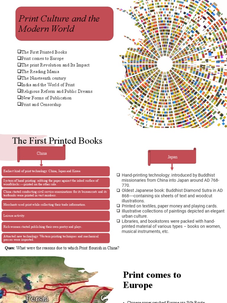 Print, Culture and The Modern World | PDF | Printing | Books