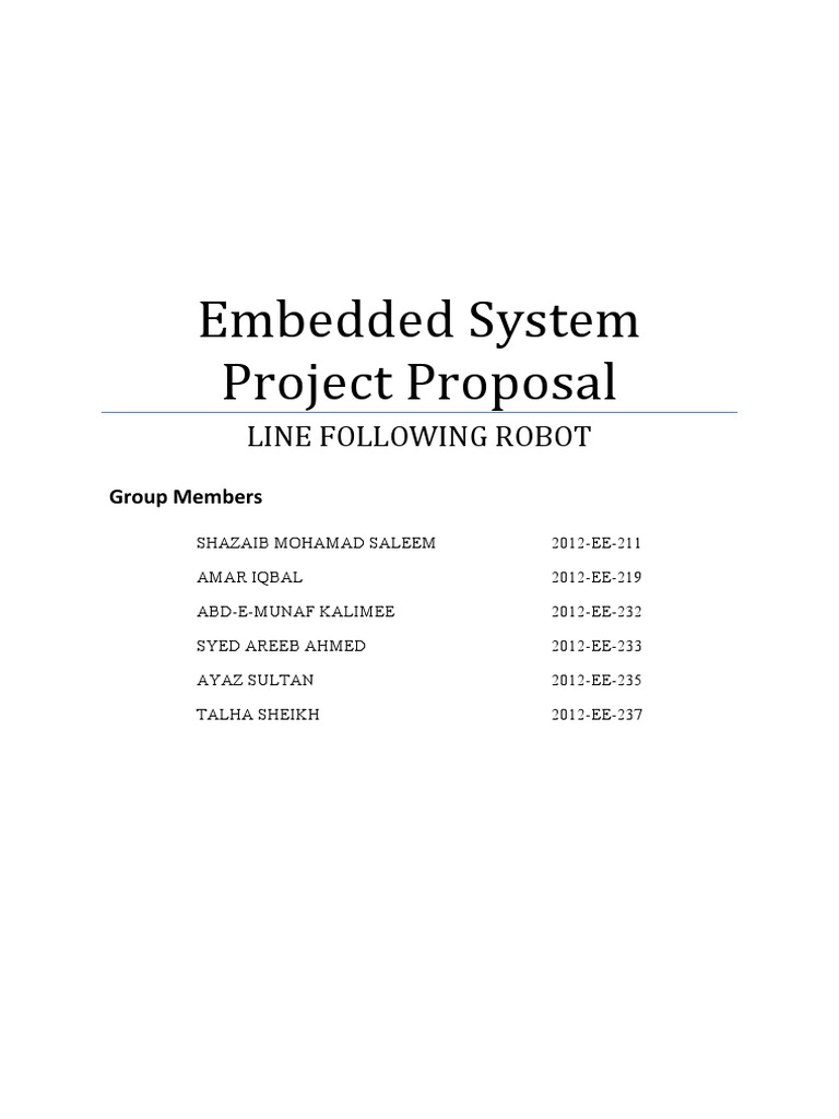 LFR Proposal | PDF | Electrical Network | Electronic Circuits