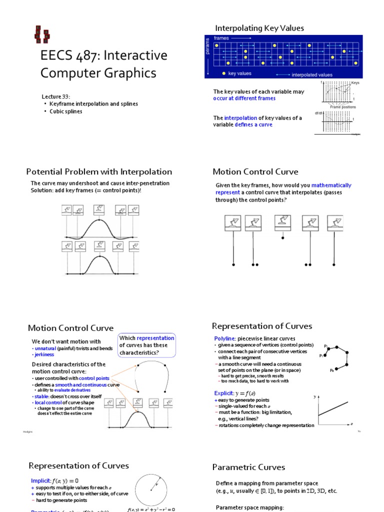 34 Splines | PDF | Spline (Mathematics) | Interpolation