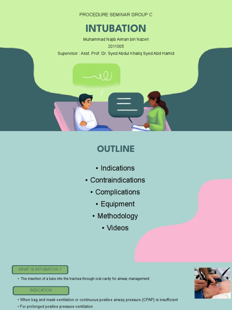 Intubation | PDF | Respiratory System | Medicine