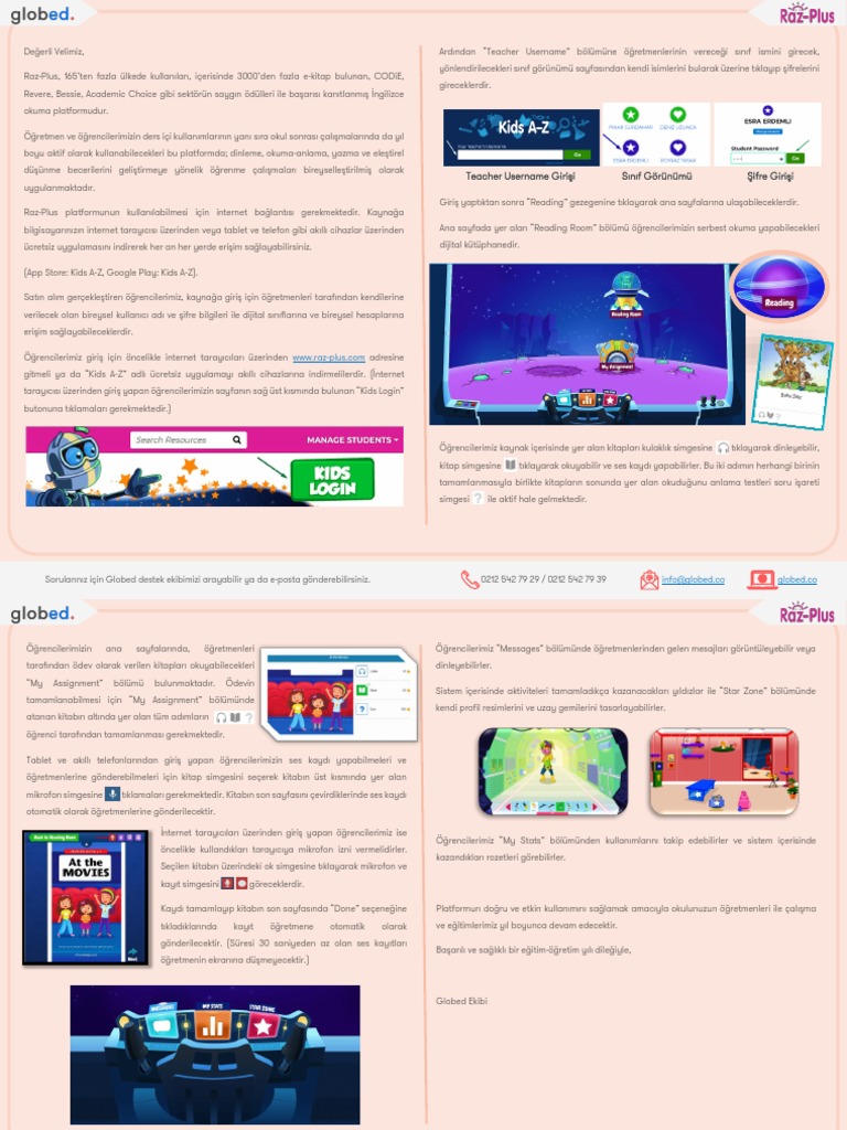 Raz-Plus Veli Mektubu - Ilkokul | PDF