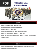 Philippine Navy Reservist Application Guide | PDF | Military