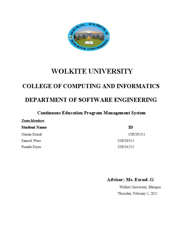 Chapter1-5 CEPMS Documentation of Final Projects. Endd | PDF ...