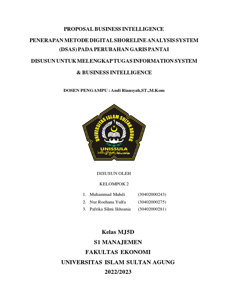 Proposal Penerapan Business Intelligence | PDF