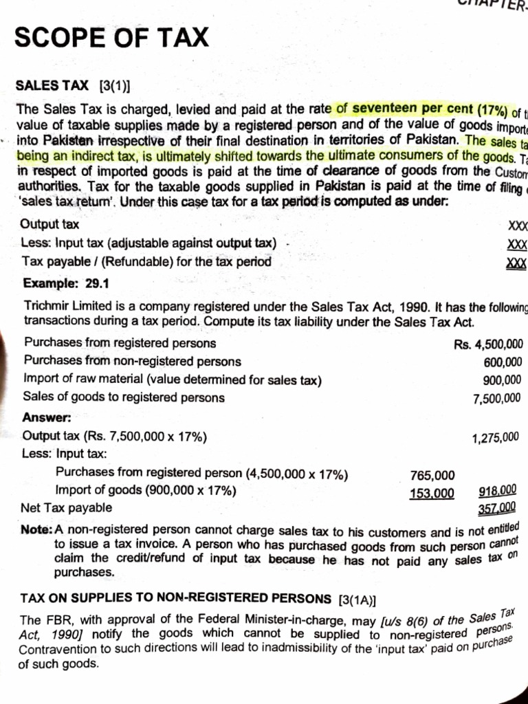 Sales Tax - Computation and Scope | Download Free PDF | Taxes | Prices