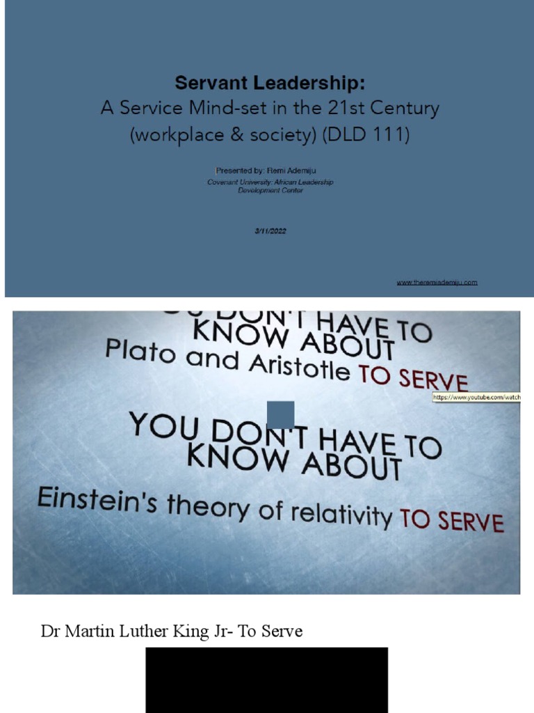 Servant Leadership | PDF