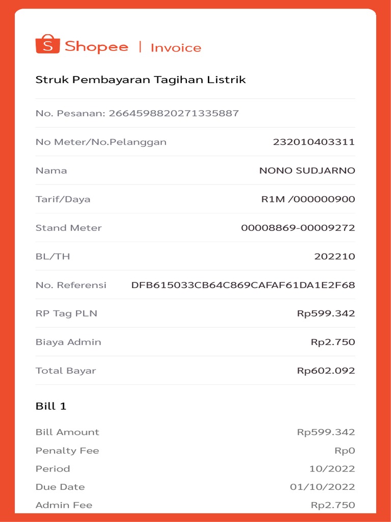 Invoice PLN Okt 2022 | PDF