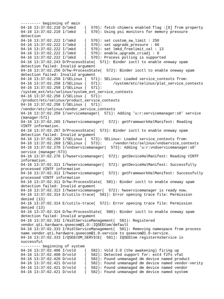 Lmkd Log Analysis | PDF | Software | Information Technology Management