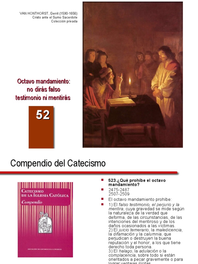 El Octavo Mandamiento y la Verdad | PDF | Jesús