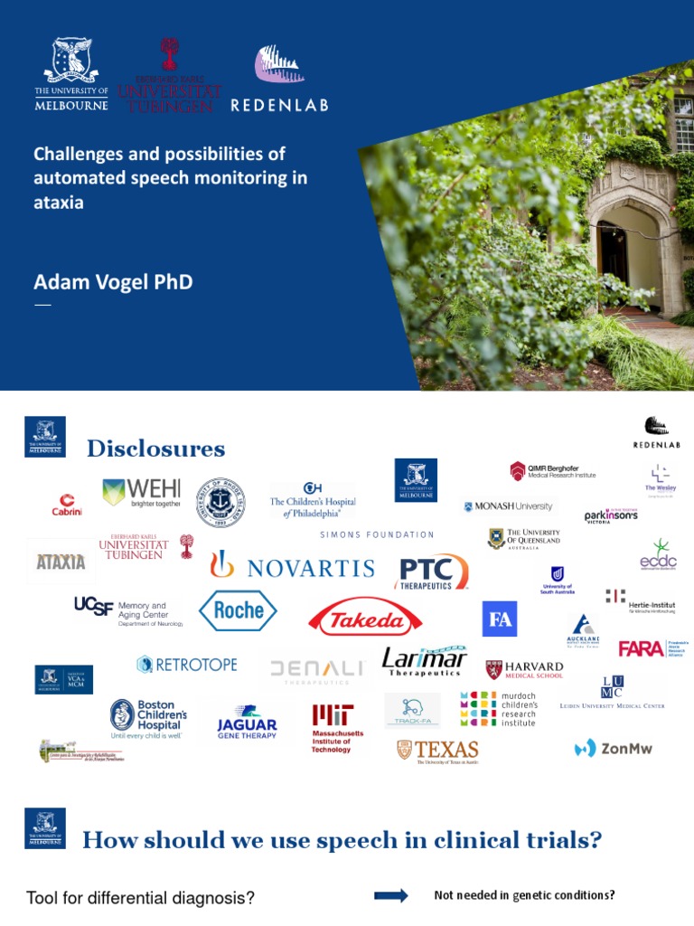 Adam Vogel - Challenges and Possibilities of Automated Speech ...