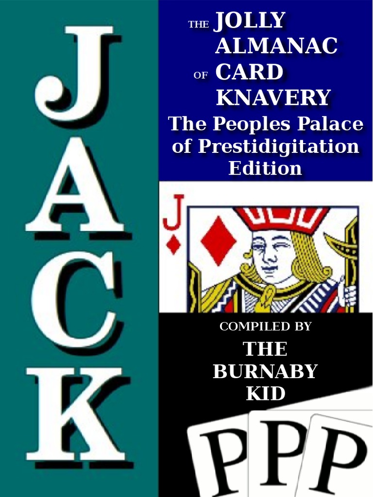 The Jolly Almanac of Card Knavery PPP Edition - The Burnaby Kid ...