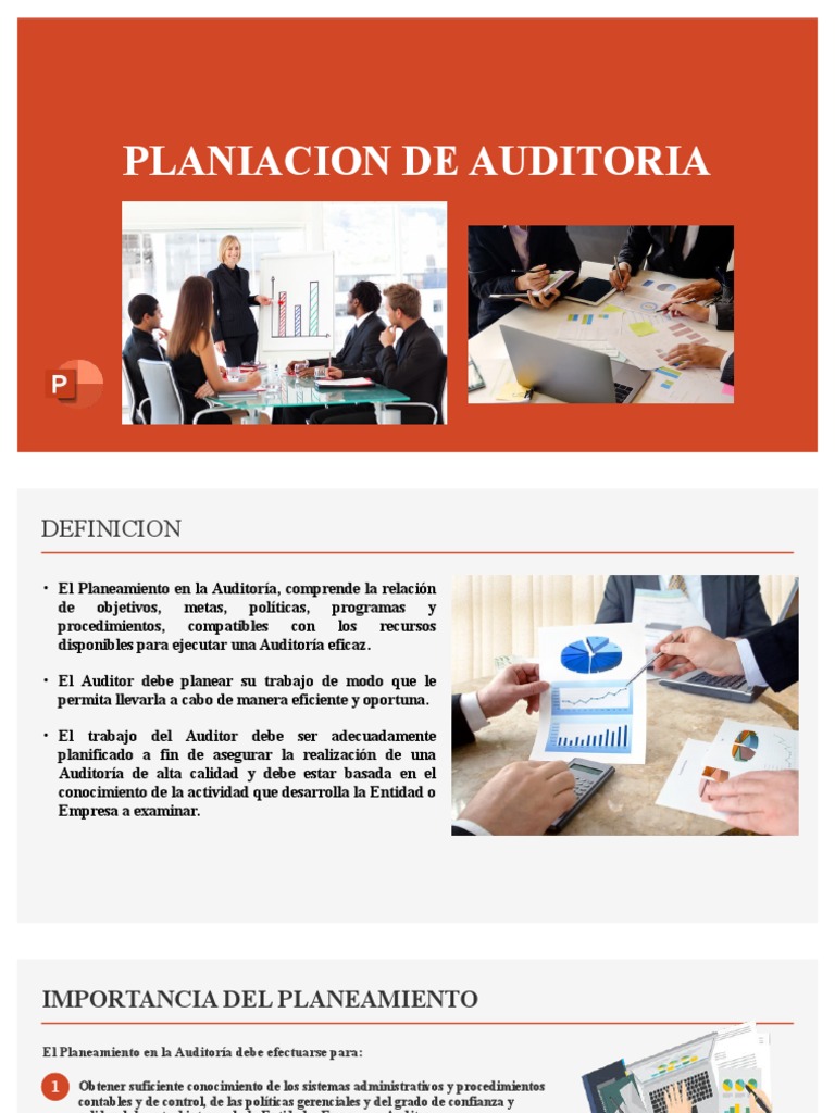 Planiacion de Auditoria Bien | PDF | Auditoría | Planificación