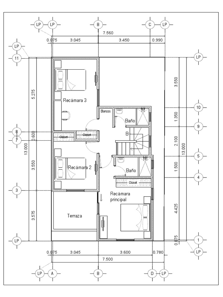 Segunda Planta Casa #1 | PDF