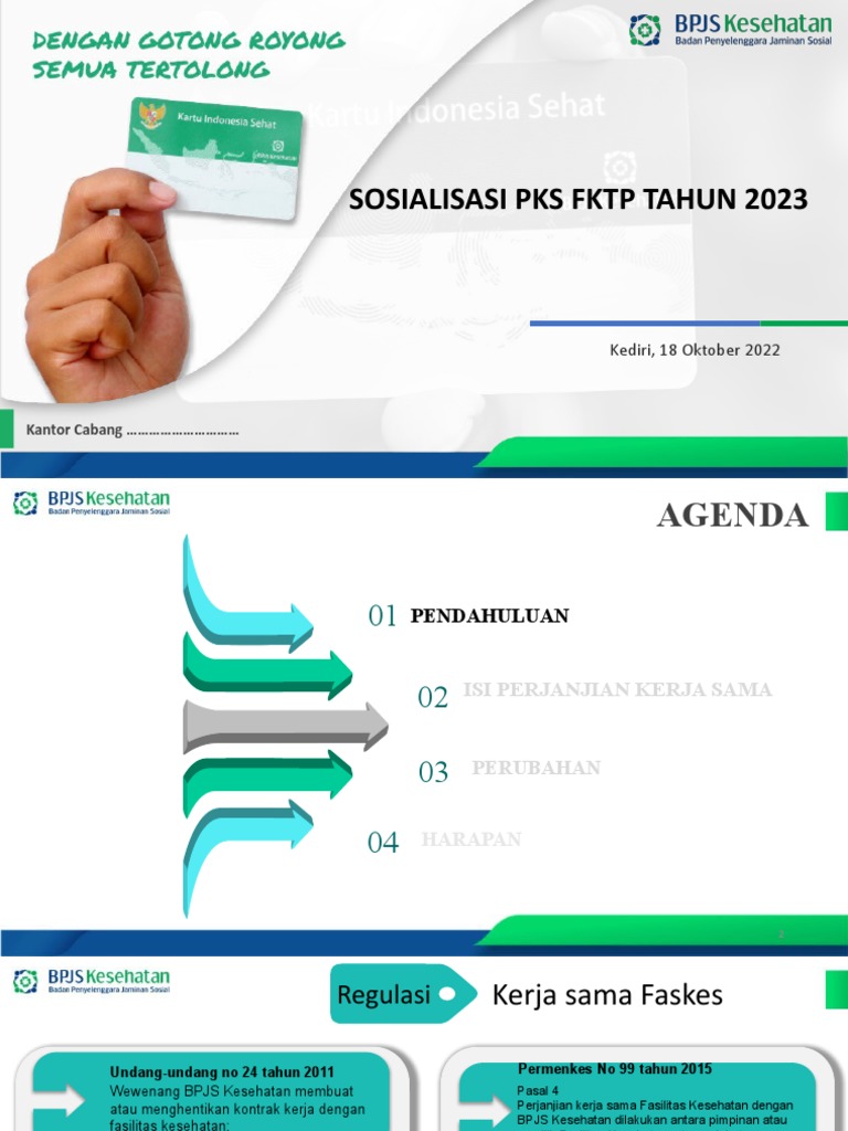 Sosialisasi Pks FKTP 2023-Fktp | PDF