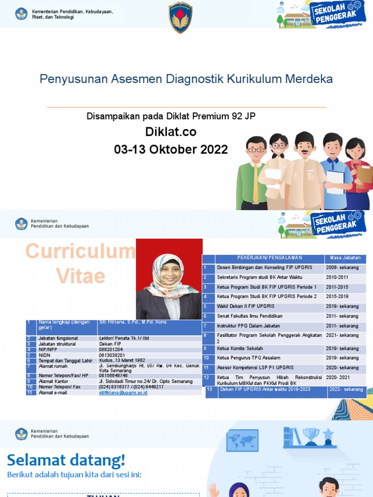 Materi 1 - Penyusunan Asesmen Diagnostik | PDF