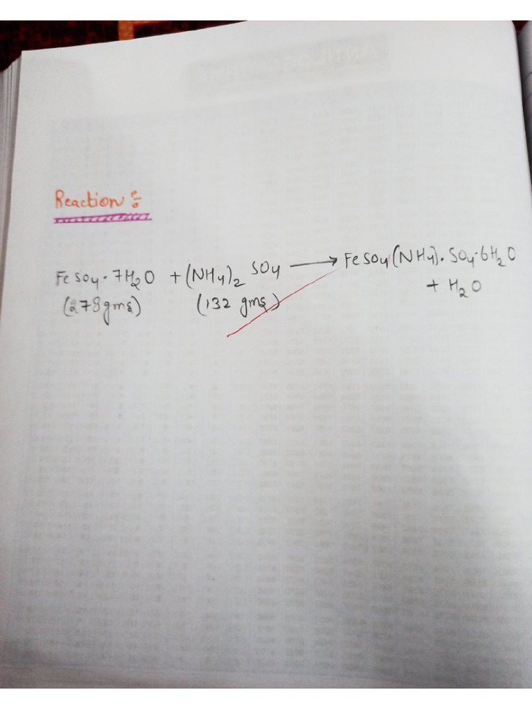 Chemistry Practical File Class 12 | PDF