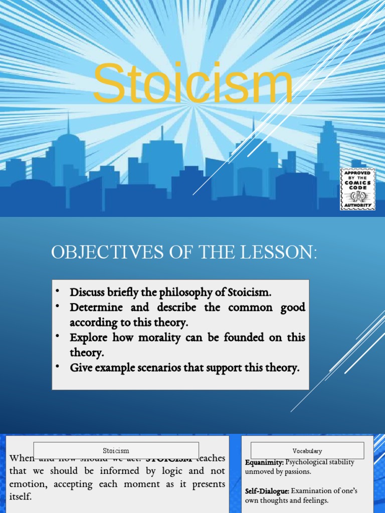 Stoicism | PDF | Stoicism | Psychology