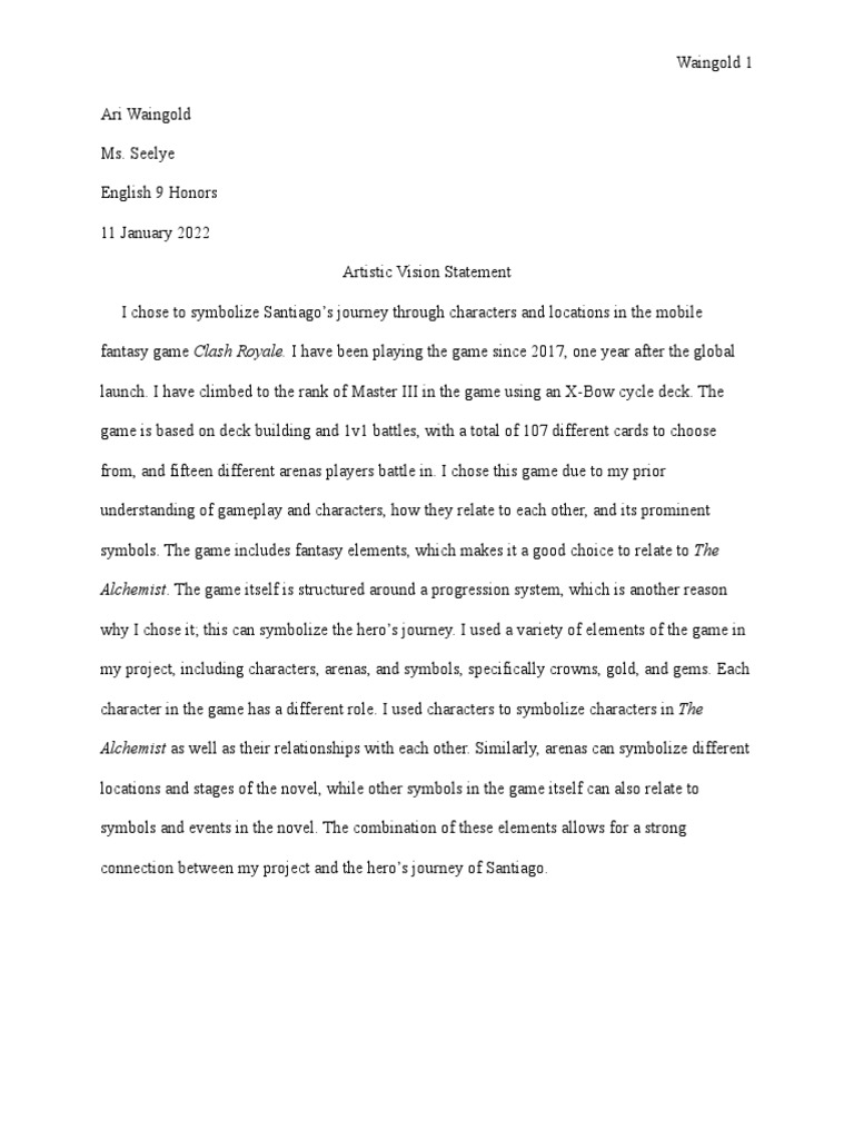 The Alchemist Project | PDF