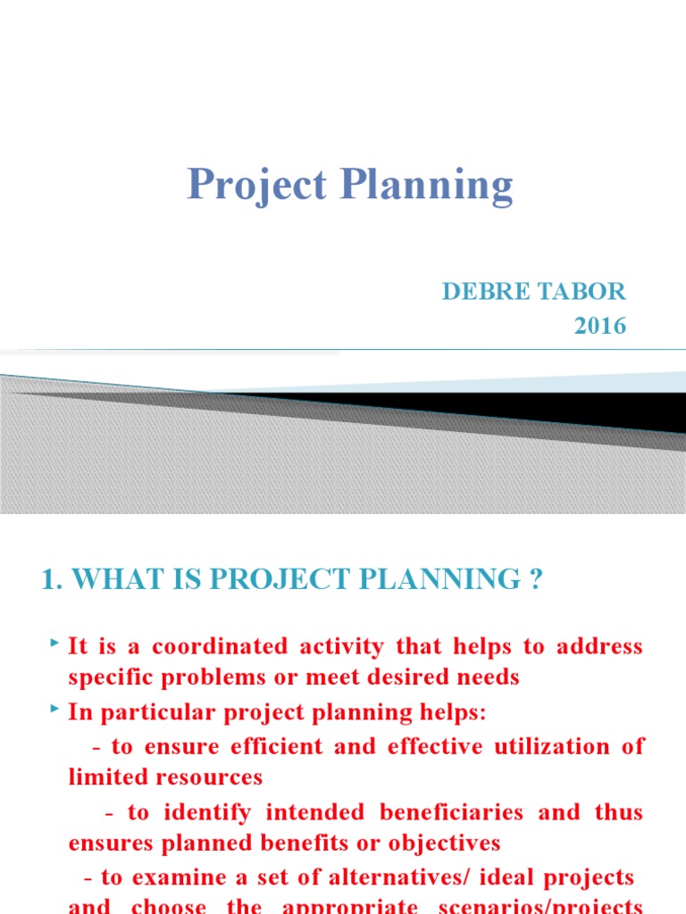 Project Planning | PDF | Evaluation | Economies