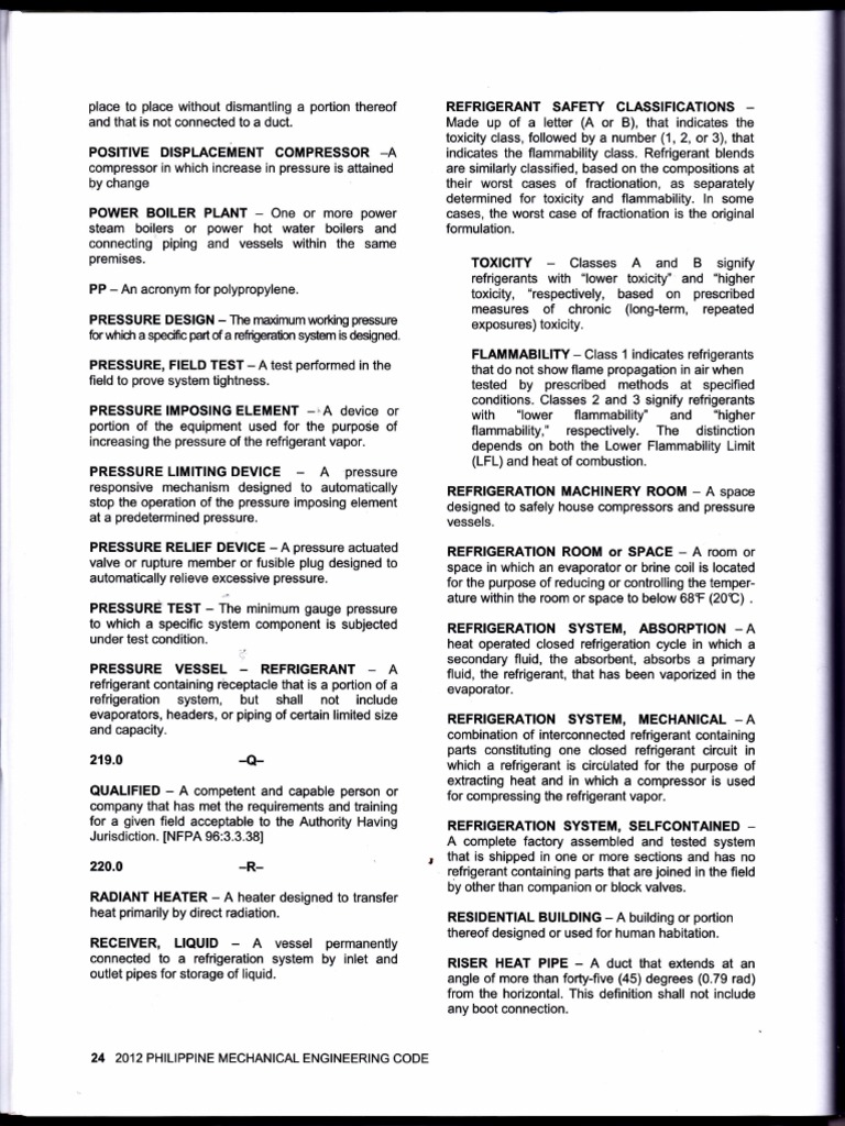 IMG - 0026 PSME Code 2012 24 | PDF | Refrigeration | Boiler