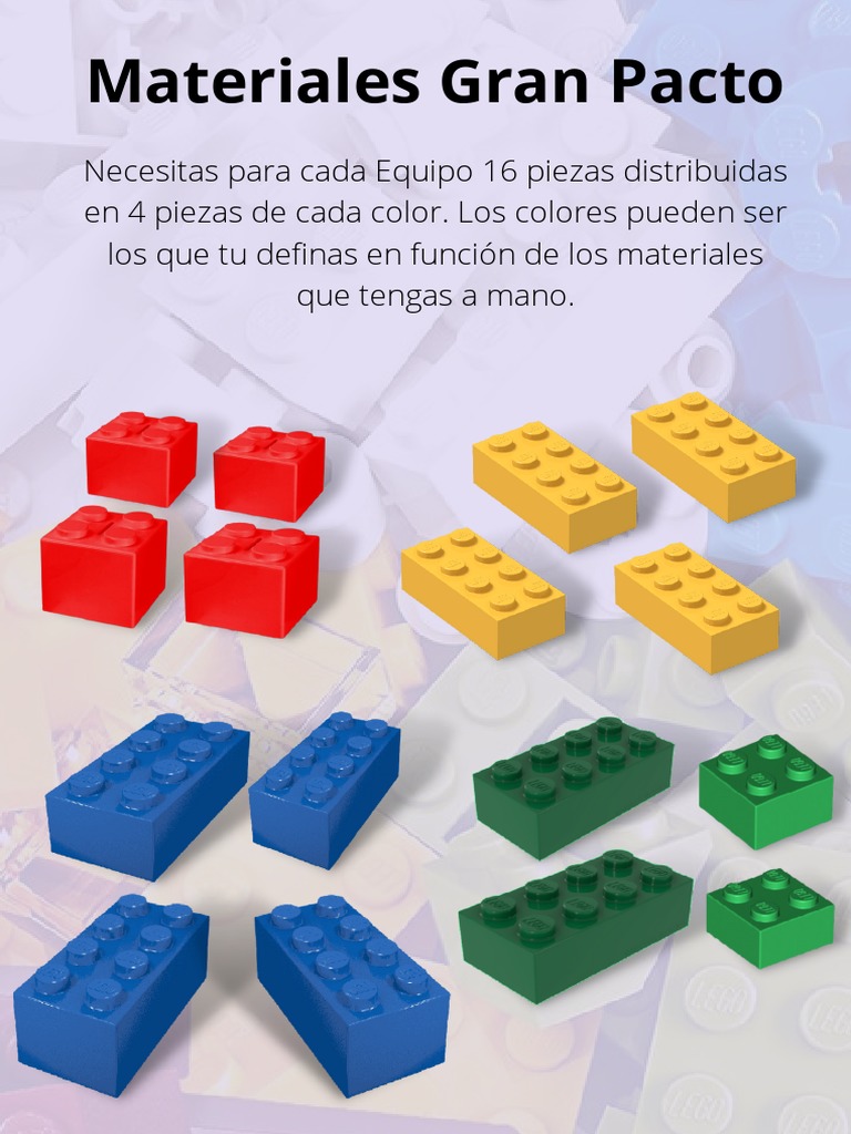 Plantillas de Lego para Imprimir | PDF