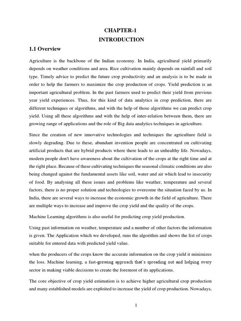 Chapter-1 1.1 Overview | PDF | Machine Learning | Python (Programming Language)