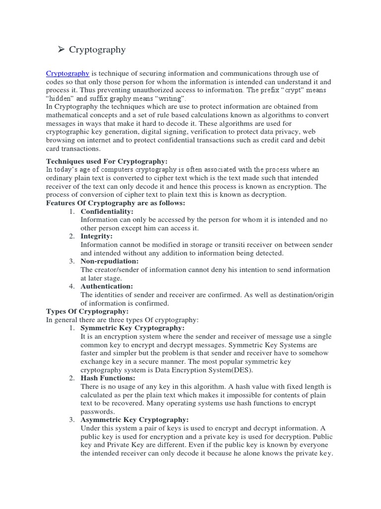 Unit 4 | PDF | Cryptography | Public Key Cryptography