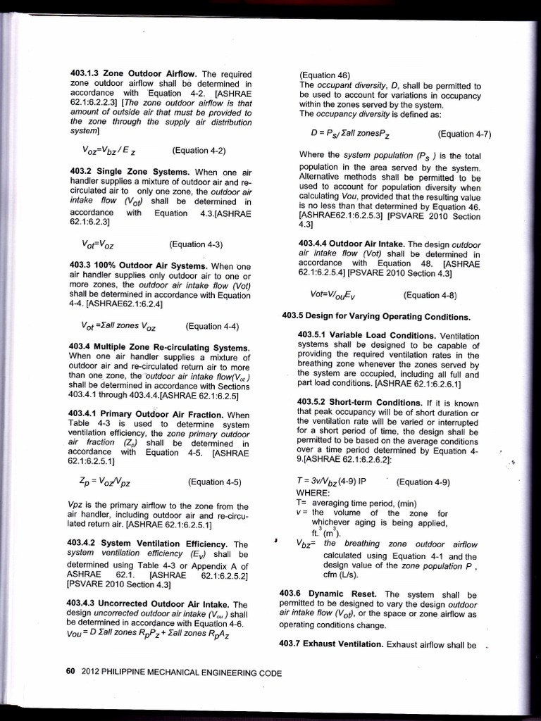 IMG - 0061 PSME Code 2012 59 | PDF | Ventilation (Architecture) | Home ...