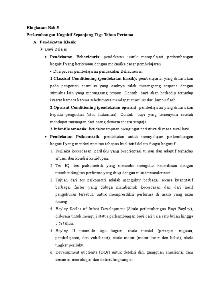 Ringkasan Bab 5 Dinah Suryanah | PDF