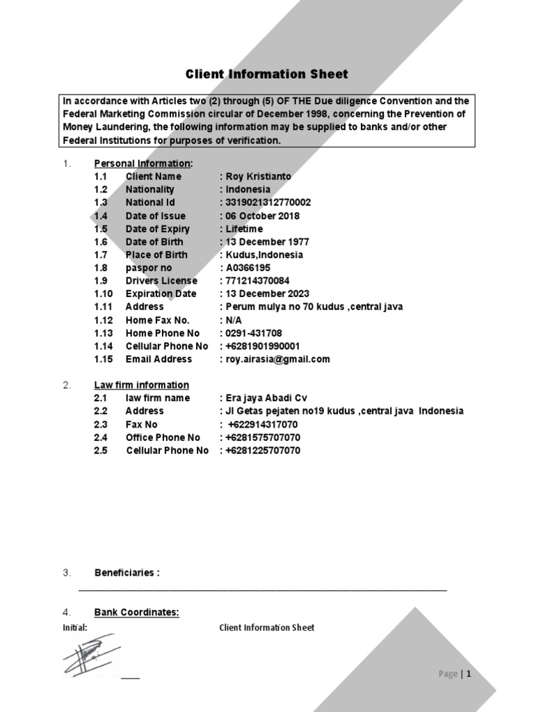 Cis Roy Bca 2022 | PDF | Banking | Service Industries