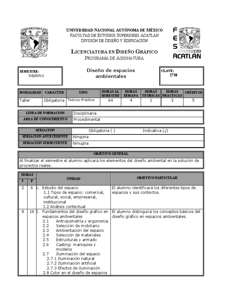 Diseno de Espacios Ambientales | PDF | Diseño | Diseño gráfico