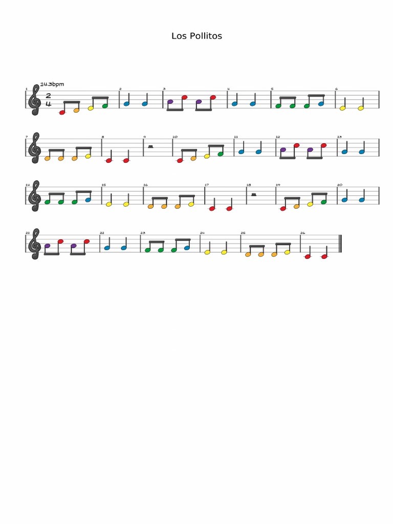 Los Pollitos | PDF