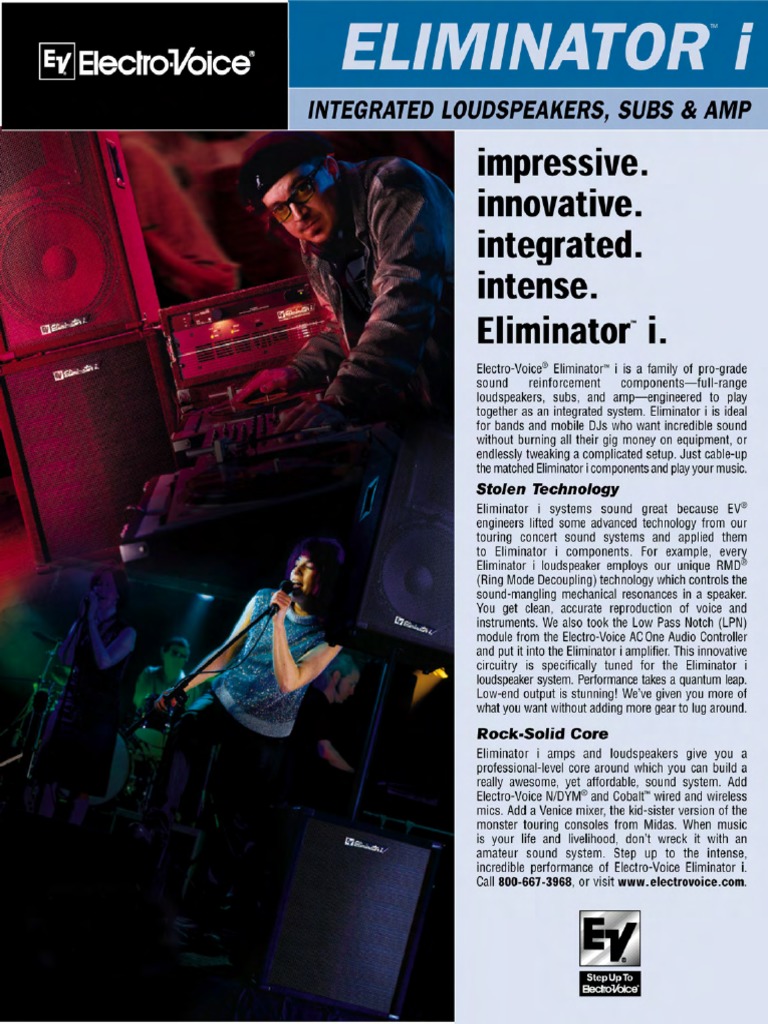 EV - Eliminator - I Brohure | PDF