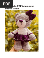 Liam Conejo Amigurumi Patron Gratis PDF | PDF | Amigurumi | Tejidos