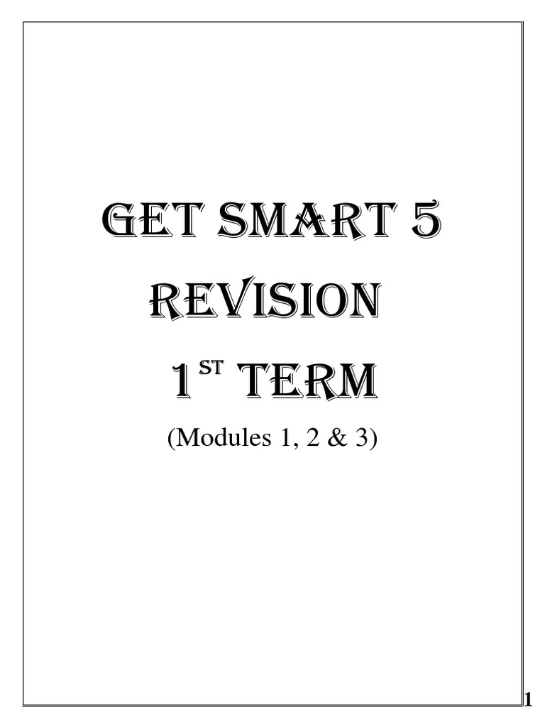 Get Smart 5-1 | PDF