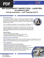 Drilling Rigs Inspection Checklist | PDF | Drilling Rig | Personal ...