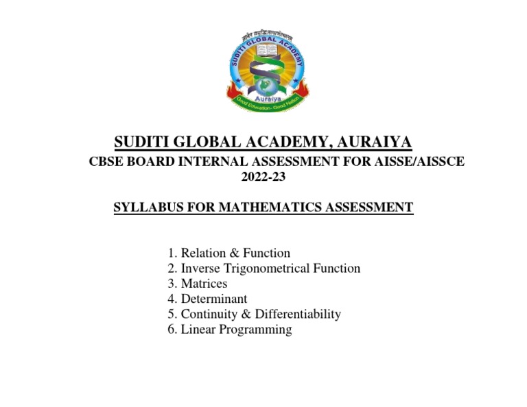 Maths-Internal Assessment | PDF