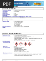 Q20 SDS | PDF | Dangerous Goods | Occupational Safety And Health