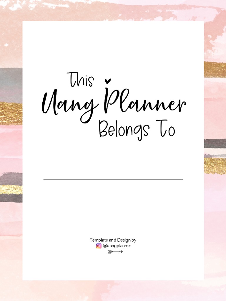 Uang Planner A5 - Merged | PDF