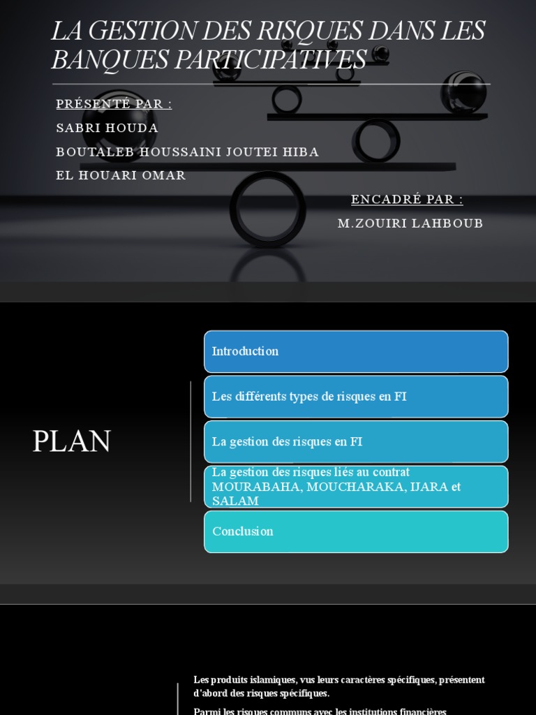 La Gestion Des Risques Dans Les Banques Participatives | PDF | Banques | Risque